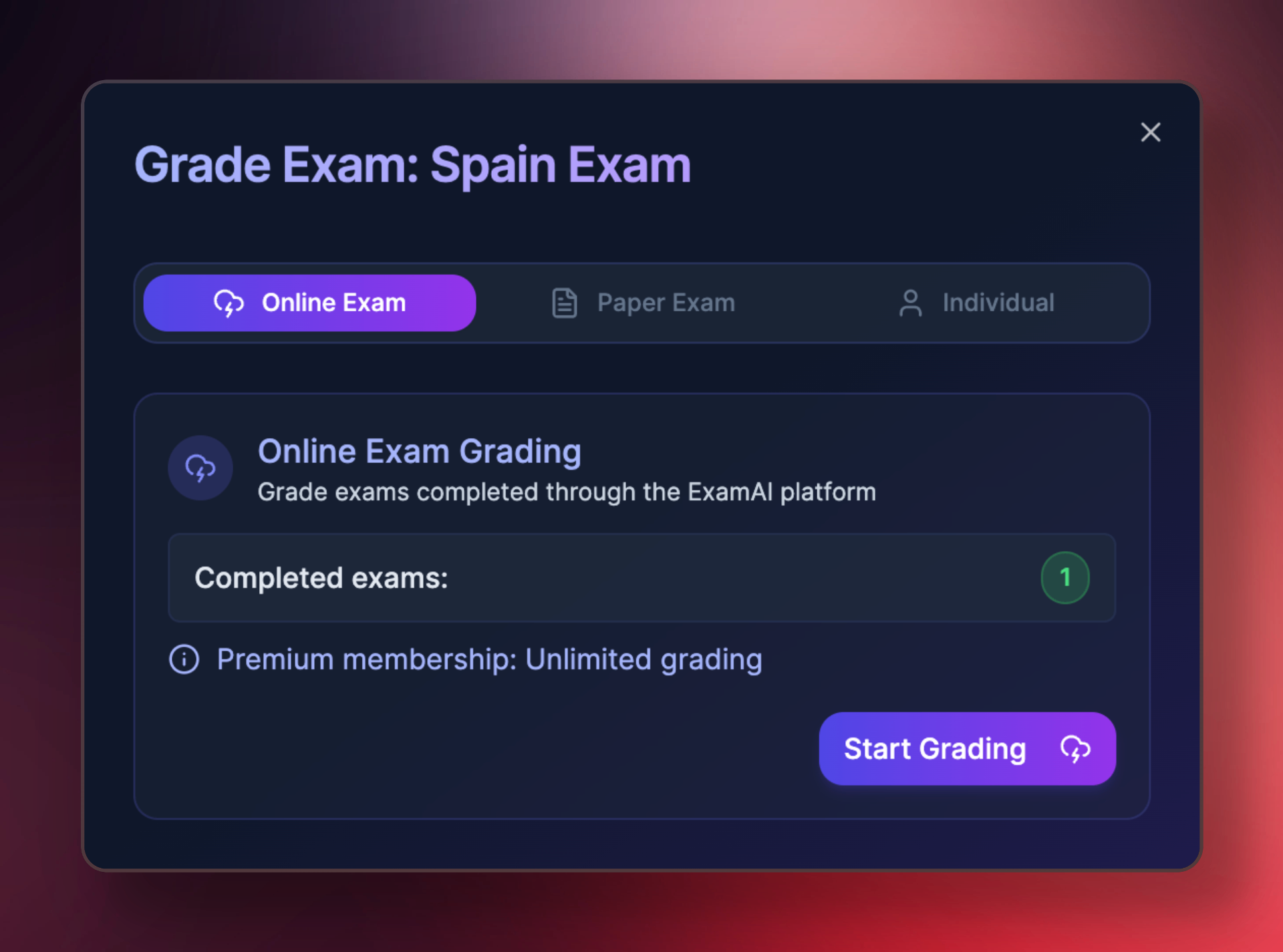 ExamAI - Transform Assessment with AI-Powered Grading